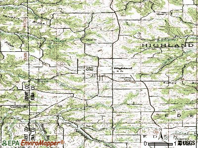 Highland, Wisconsin (WI 53543) profile: population, maps, real estate ...