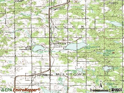 Luck, Wisconsin (WI 54853) profile: population, maps, real estate ...