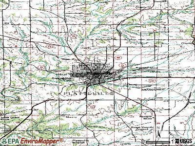 Platteville, Wisconsin (WI 53818) profile: population, maps, real ...