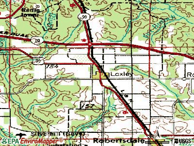 Loxley, Alabama (AL) profile: population, maps, real estate, averages ...