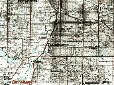 Englewood Denver Map