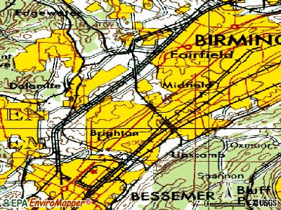 Midfield, Alabama (AL 35064) profile: population, maps, real estate ...
