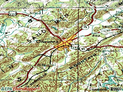 Oneonta, Alabama (AL 35121) profile: population, maps, real estate ...