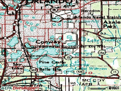 Conway, Florida (FL 32812) profile: population, maps, real estate ...