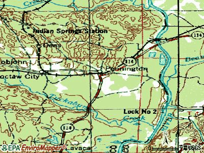Pennington, Alabama (AL 36916) profile: population, maps, real estate ...