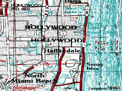 Hallandale, Florida (FL 33009) profile: population, maps, real estate ...
