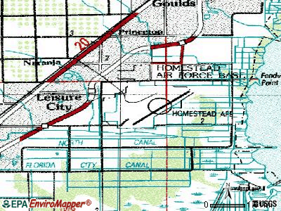 Homestead Base, Florida (FL 33032, 33039) profile: population, maps ...
