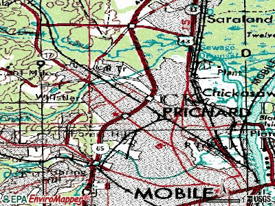 Prichard, Alabama (AL 36612, 36616) profile: population, maps, real ...