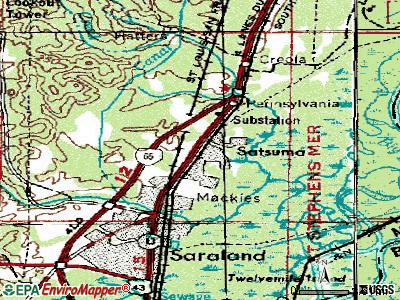 Satsuma, Alabama (AL 36572) profile: population, maps, real estate ...