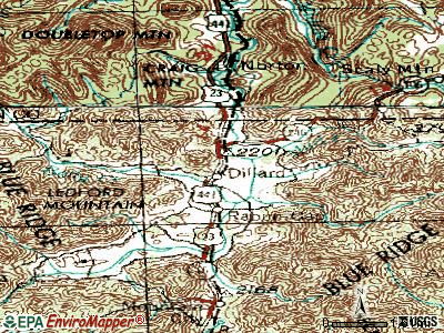 Dillard, Georgia (GA 30537) profile: population, maps, real estate ...