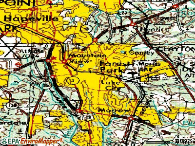 Forest Park, Georgia (GA 30260) profile: population, maps, real estate ...