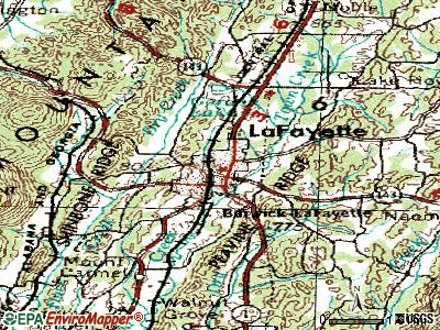 La Fayette, Georgia (GA 30728) profile: population, maps, real estate ...