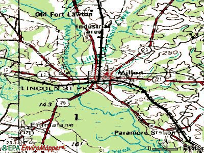 From Marietta Ga To Milledgeville Ga Map