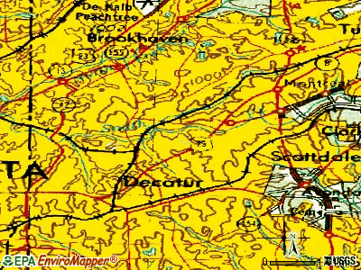 North Decatur, Georgia (GA 30033) profile: population, maps, real ...
