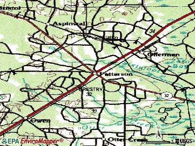 Patterson, Georgia (GA 31551) profile: population, maps, real estate ...