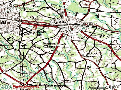 Santa Claus, Georgia (GA 30436) profile: population, maps, real estate ...