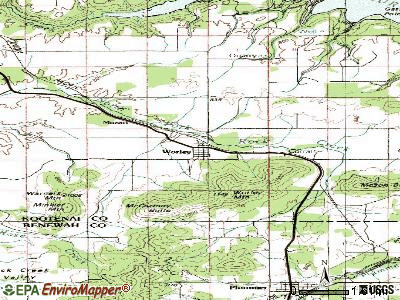 Worley, Idaho (ID 83876) profile: population, maps, real estate ...
