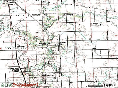Alvin City Map