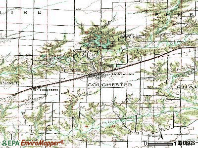 Colchester, Illinois (IL 62326) profile: population, maps, real estate ...