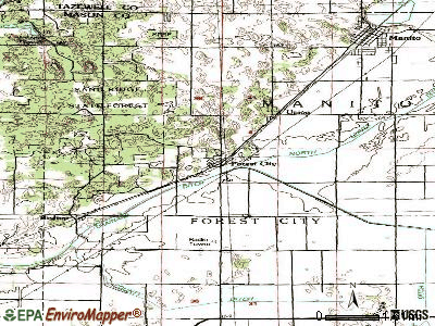 Forest City, Illinois (IL 61532, 61567) profile: population, maps, real ...