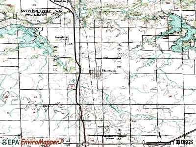 Hudson, Illinois (IL 61748) profile: population, maps, real estate ...