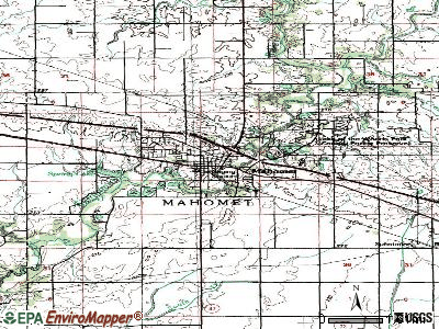Mahomet, Illinois (IL 61840, 61875) profile: population, maps, real ...