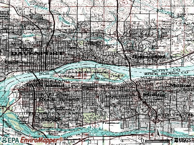 Rock Island Arsenal Map