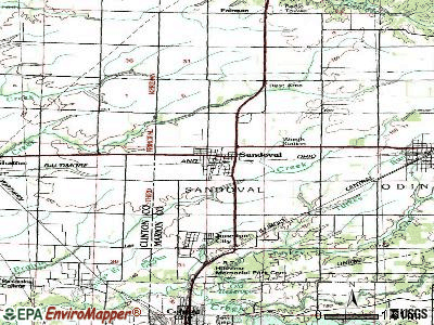 Sandoval, Illinois (IL 62882) profile: population, maps, real estate ...