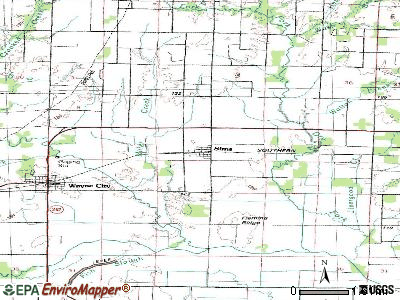 Sims, Illinois (IL 62886) profile: population, maps, real estate ...