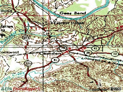 Camden, Alabama (AL 36726) profile: population, maps, real estate ...