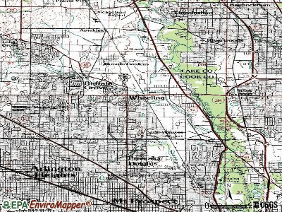 Wheeling, Illinois (IL 60090) profile: population, maps, real estate ...