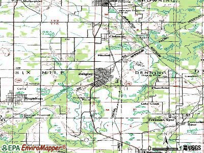 Zeigler, Illinois (IL 62999) profile: population, maps, real estate ...