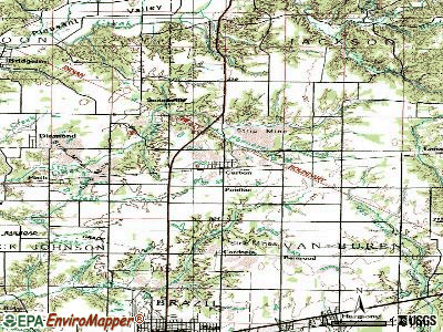 Carbon, Indiana (IN 47837) profile: population, maps, real estate ...