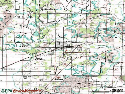 Chandler, Indiana (IN 47610) profile: population, maps, real estate ...