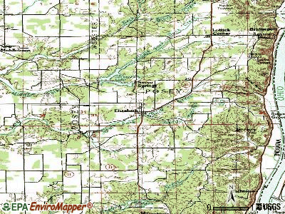 Elizabeth, Indiana (IN 47117) profile: population, maps, real estate ...