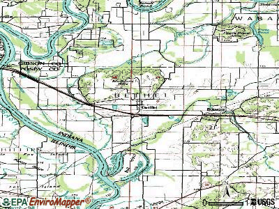 Griffin, Indiana (IN 47616) profile: population, maps, real estate ...