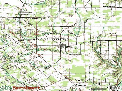 New Washington, Indiana (IN 47147, 47162) profile: population, maps ...