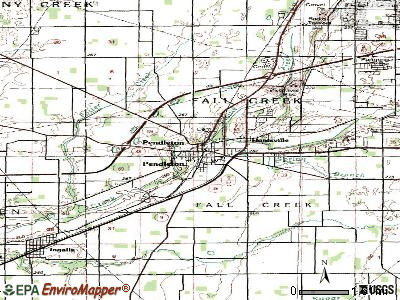 Pendleton, Indiana (IN 46064) profile: population, maps, real estate ...