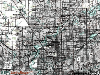 Rocky Ripple, Indiana (IN 46208) profile: population, maps, real estate ...