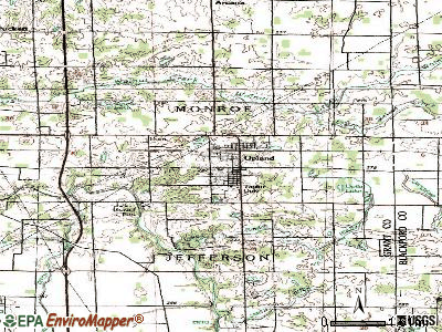 City Of Upland Indiana Map Hoosier National Forest About The Forest