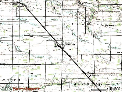Walton, Indiana (IN 46994) profile: population, maps, real estate ...