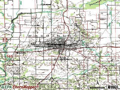 Washington, Indiana (IN 47501) profile: population, maps, real estate ...