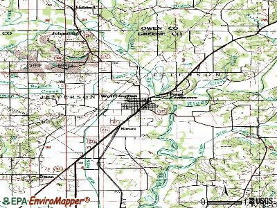 Worthington, Indiana (IN 47471) profile: population, maps, real estate ...
