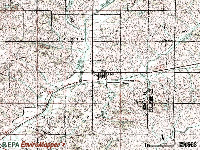 Ute, Iowa (IA 51060) profile: population, maps, real estate, averages ...