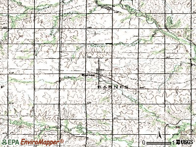 Barnes, Kansas (KS 66933) profile: population, maps, real estate ...