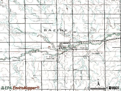Bazine, Kansas (KS 67516) profile: population, maps, real estate ...