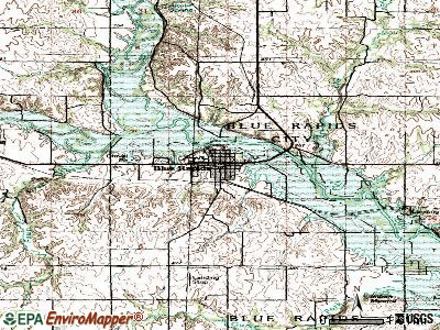 Blue Rapids, Kansas (KS 66411) profile: population, maps, real estate ...