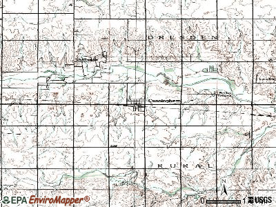 Cunningham, Kansas (KS 67035) profile: population, maps, real estate ...