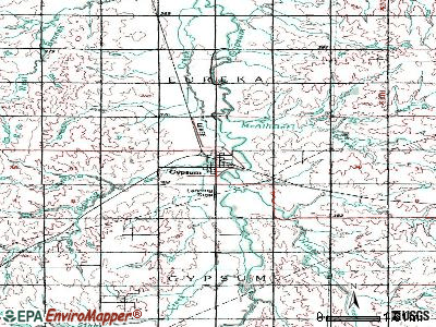Gypsum, Kansas (KS 67448) profile: population, maps, real estate ...