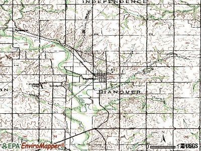 Hanover, Kansas (KS 66945) profile: population, maps, real estate ...
